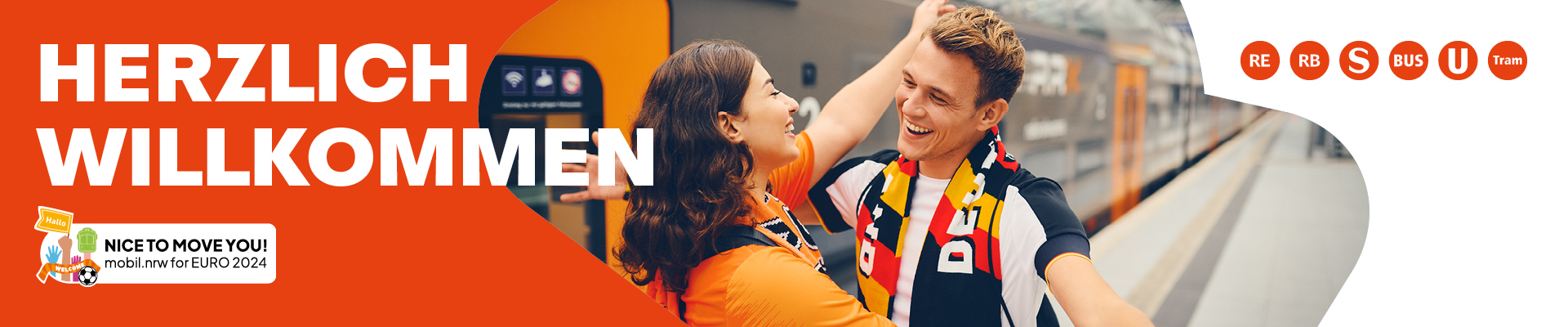 Mit Bus und Bahn zu den Spielen der EURO 2024 | VRR